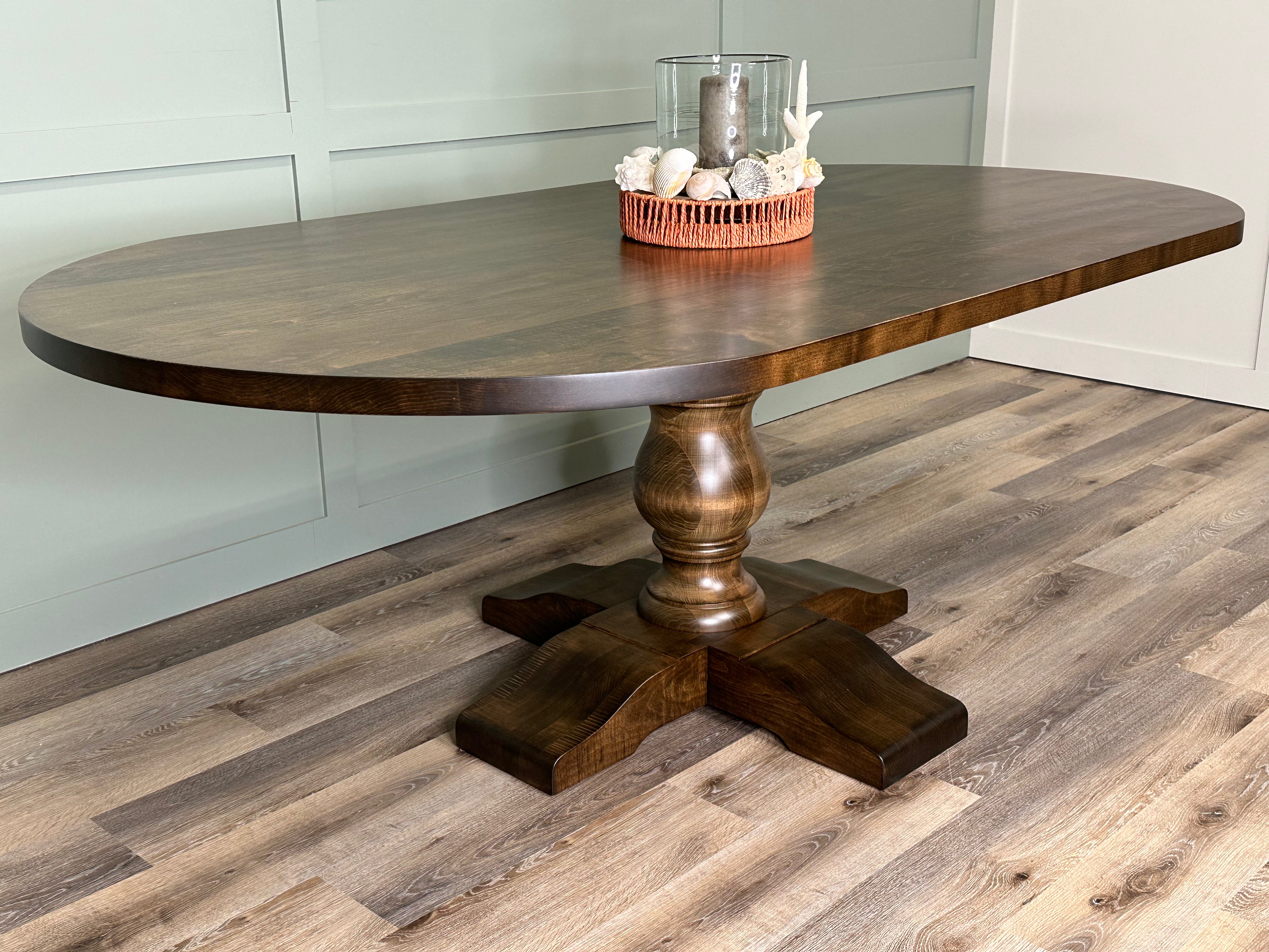 Independence Pedestal Table – Liberty Woodcraft