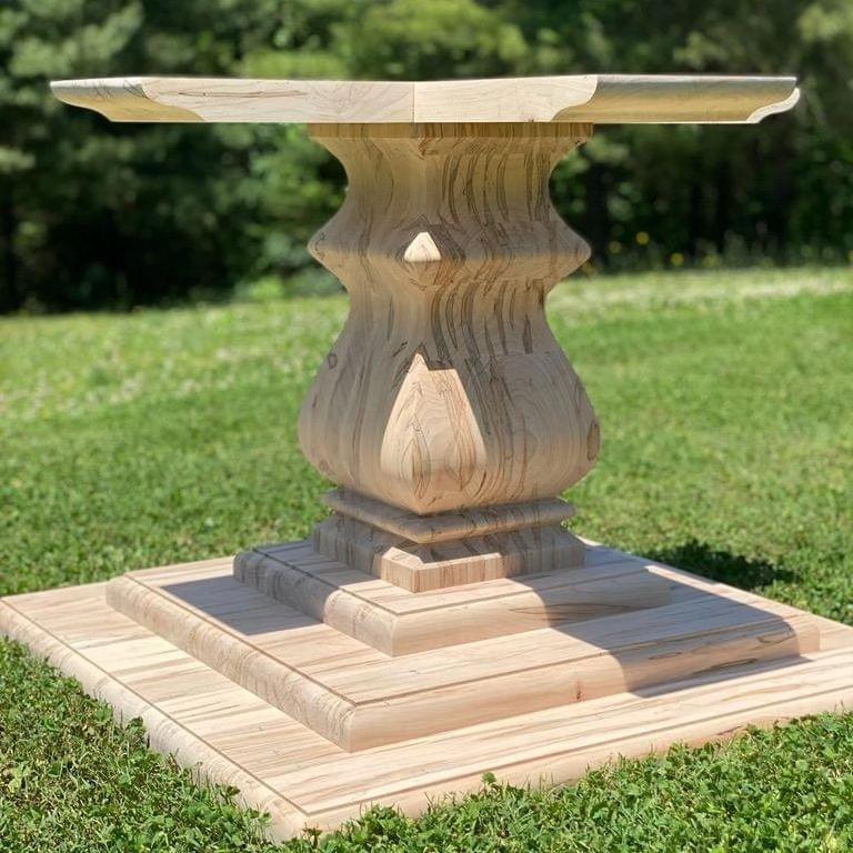 Square Base Liberty Pedestal – Liberty Woodcraft
